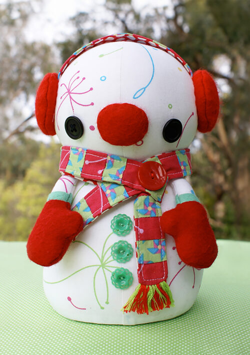 Snowflake Sewing Pattern - Raggy Dolls Craft Supplies